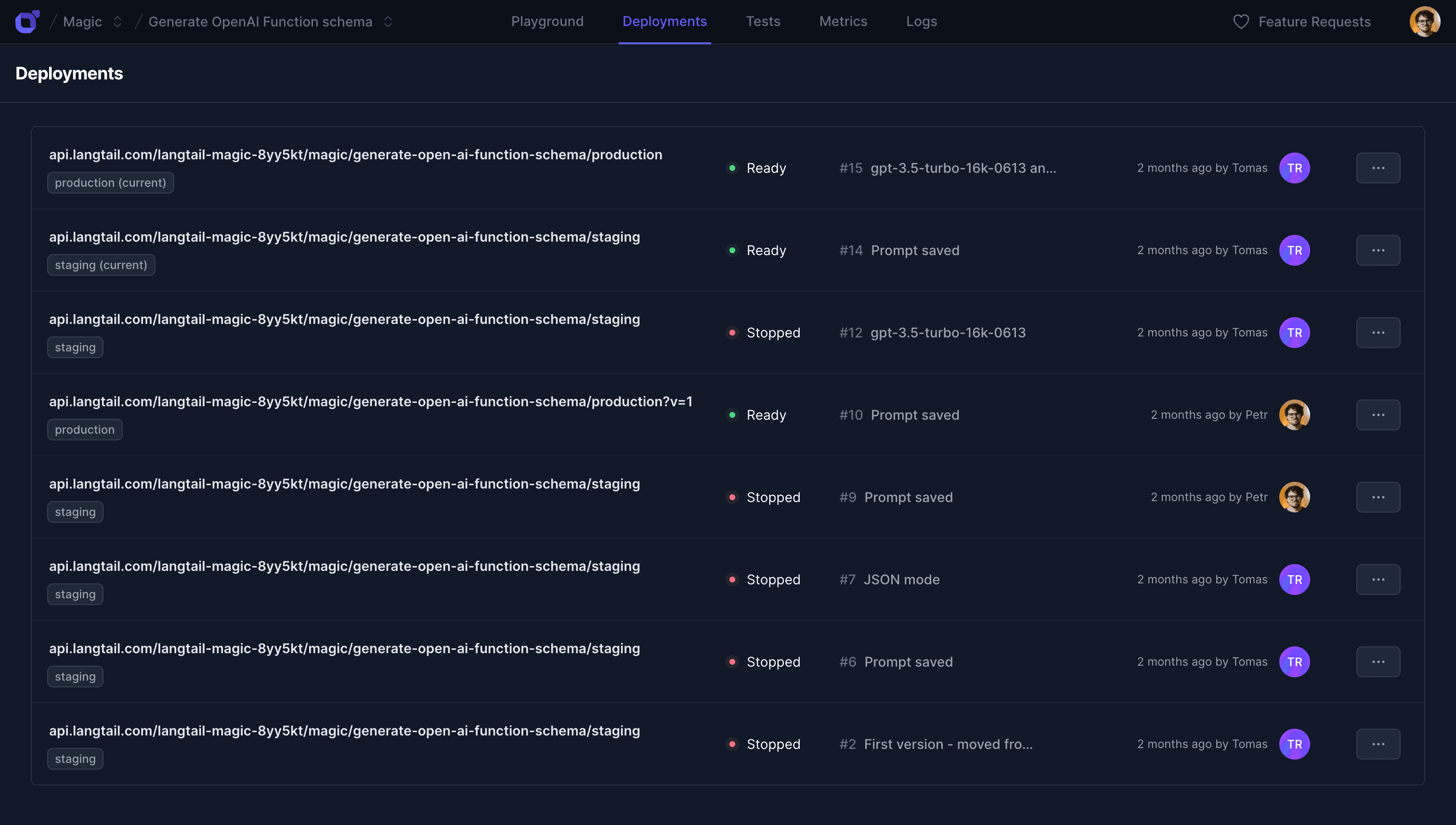 Langtail: Streamline LLM Prompt Management & Foster Team Collaboration